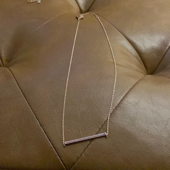 Express | Jewelry | 8 Inch Chain With Bar With Stones By Express | Poshmark